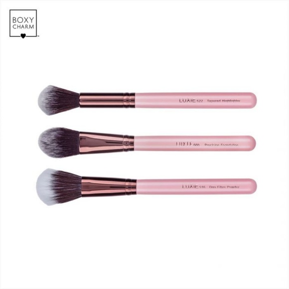 Luxie Beauty | Makeup | Luxie 3 Piece Flawless Complexion Brushes ...